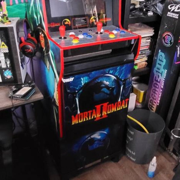Custom Arcade 1up Cabinet Riser Graphic Decal Sticker - Etsy