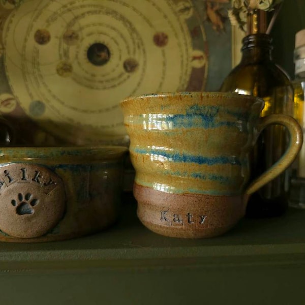 Handmade Pottery Tankard Tankard in the UK Gift for Beer Lover Massive ...