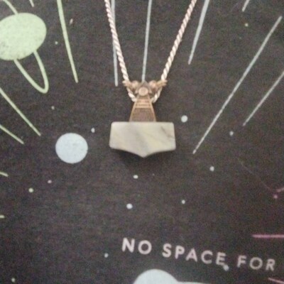 Petrified Wood Shield Necklace. Mens Silver Pendant. Warrior - Etsy