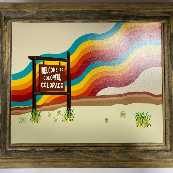 Denver Poster, Denver Wall Art, Denver Travel Poster, Colorado Travel ...