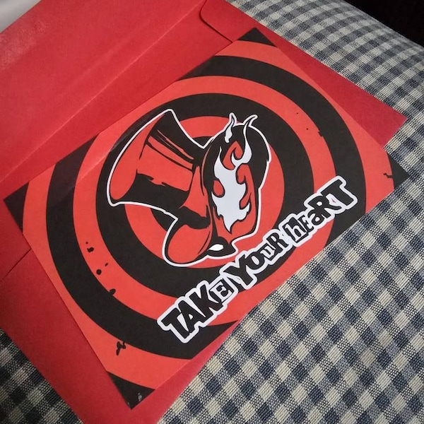 Persona 5 Customized Calling Card [modernized & Traditional] - Etsy