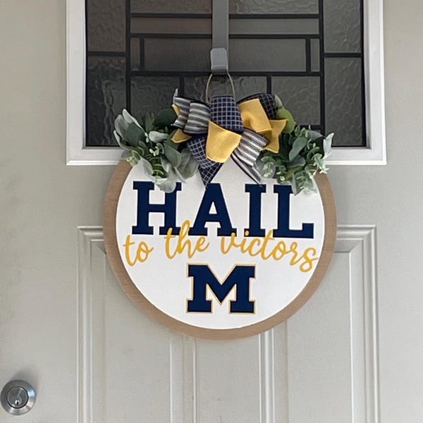 Veteran Door Hanger Military Wreath Army Sign Patriotic Decor Front ...