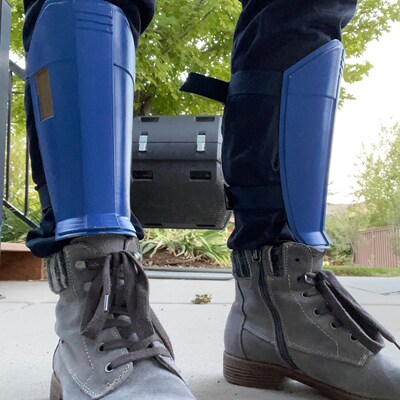 Bo-katan Armor, Shin Guard, Shin Greaves, Costume, Custom Size - Etsy