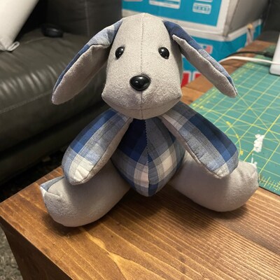 BUNDLE of 2 Patterns Mini Memory Dog and Mini Memory Bear, INSTANT ...