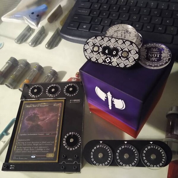 Magic the Gathering Upkeep Reminder Token - MTG Commander Player Gift ...