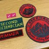 SET Red Dwarf Rimmer Costume Patches Fully Embroidered Sci-fi Cosplay ...