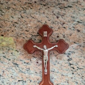 Modern Wooden 'jesus' Cross - Etsy
