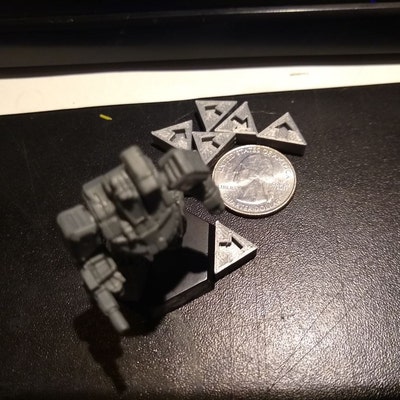 Cyberpunk Red: Combat Zone Plastic Tokens - Etsy