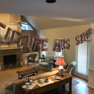 Future Mrs Custom Balloon Banner Bridal Shower Decoration Custom ...