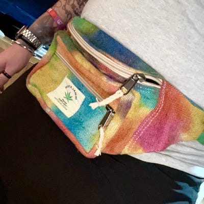 Hobo Hippie Recycled Jute Rice Bag Backpack Hand-made - Etsy