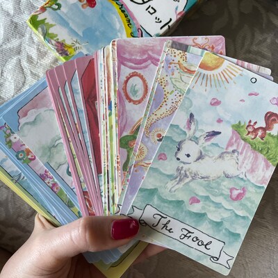 The Portent Tarot Deck, Minimalist Occult Cards Unique Divination Tool ...