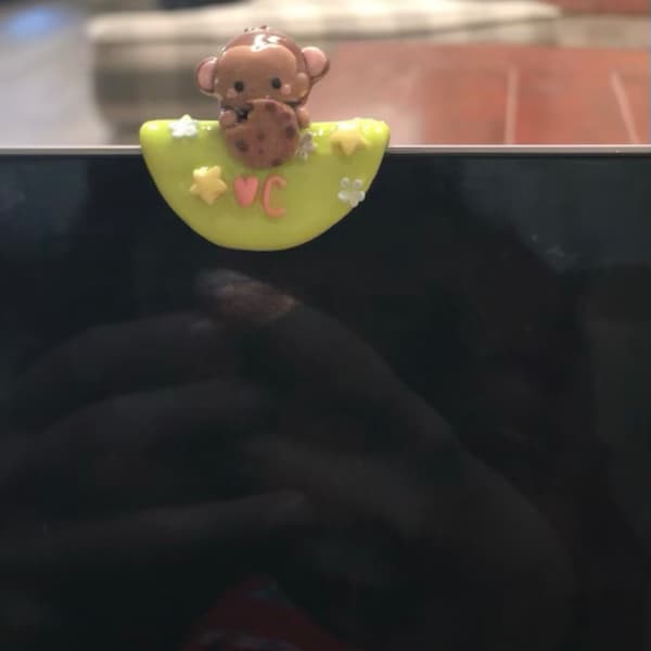 Greenie: Dino Baby Keychain, Polymer Clay, Dinosaur, Handmade, Chumpy ...
