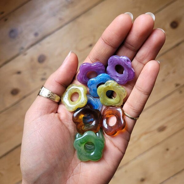 65mm Print Silicone Ring, Silicone Beadable O Rings, Focal Bead ...