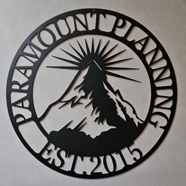 Custom Metal Family Crest Sign / Family Crest / Metal Family Crest ...