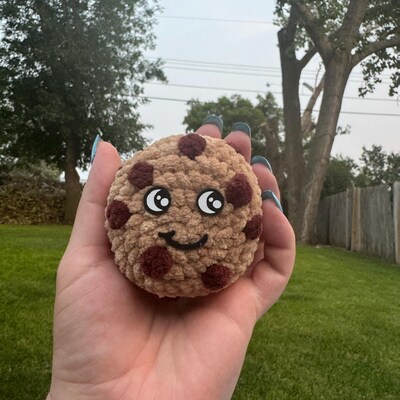 Mini Chocolate Chip Cookie Crochet Pattern, Plush Mini Cookie ...