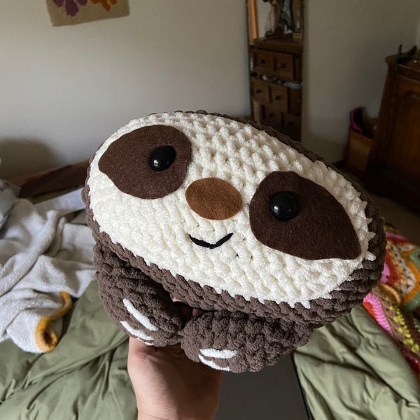 Giant Sloth Crochet Pattern - Etsy