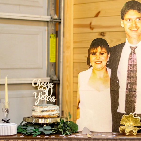 Custom Life Size Cardboard Cutouts Standup Photo Created From Your ...