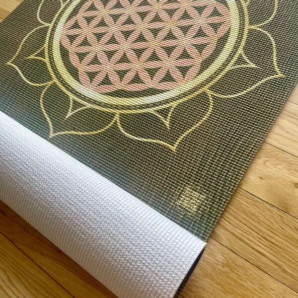 Sacred Flower of Life Framed Gallery Canvas Wrap - Etsy