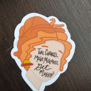 Ms. Frizzle Sticker the Magic School Bus Sticker Teacher - Etsy