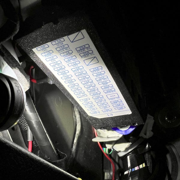 Toyota 4runner 2020+ Extended Fuse Cover - Etsy