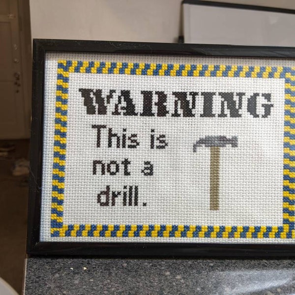 Funny Cross Stitch Pattern, DIY Dad Birthday Present, Fathers Day ...
