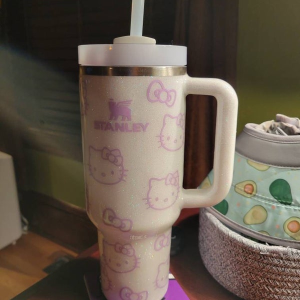 Customized Stanley Tumbler Ombré NEON Tumbler 40oz Personalized Neon ...