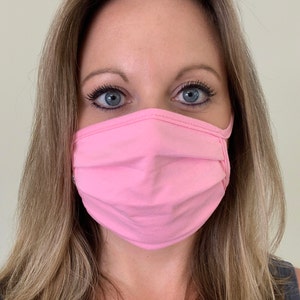 Lightweight Series: Summer Face Mask Cool and Breathable Double Layer ...