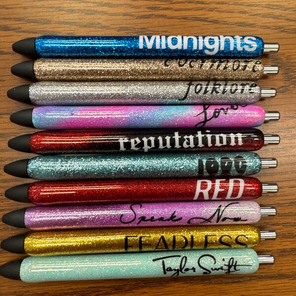 Breast Cancer Awareness Month October Glitter Pen Inkjoy Glitter Pen ...