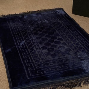 Extra Large Padded Muslim Prayer Mat ,prayer Rug,thick ,turkish Prayer ...