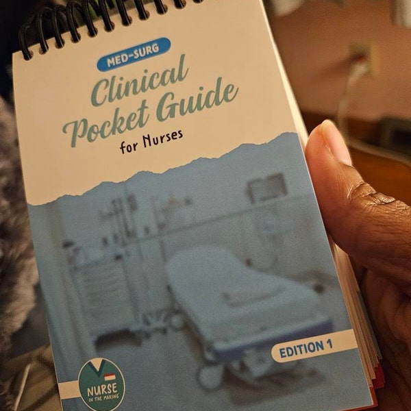 Clinical Pocket Guide - Etsy