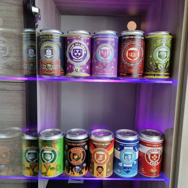 Black Ops 6 Zombie Perk DIY Cans/stickers Build - A - Perk - Etsy