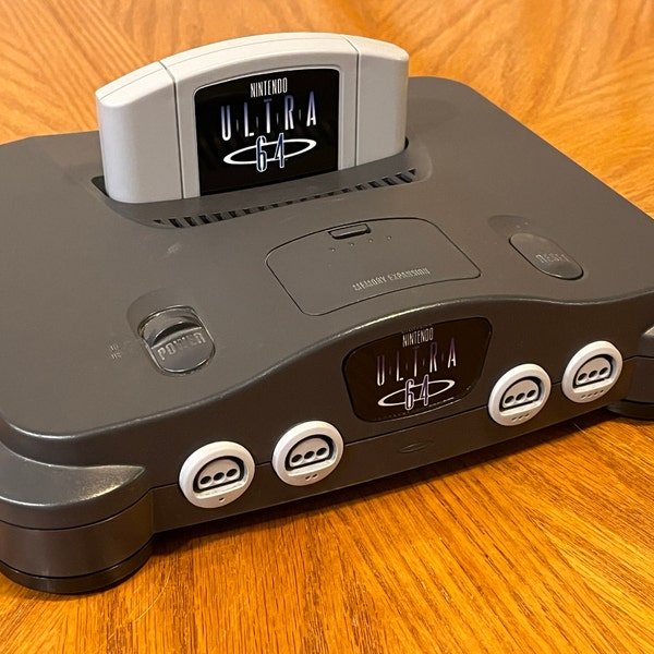 Purple Ultra 64 Custom Nintendo 64 Jewel, Badge, Faceplate - Etsy