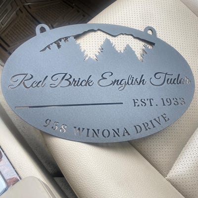 Metal Art Studio Sign Personalized Art Gallery Wall Decor Custom Gift ...