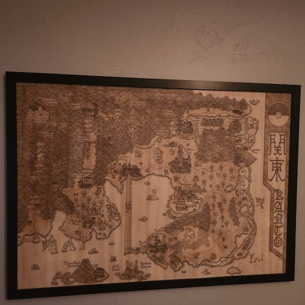 Dragon Age Thedas A1 and A2 Sized Map With Highly Detailed City ...