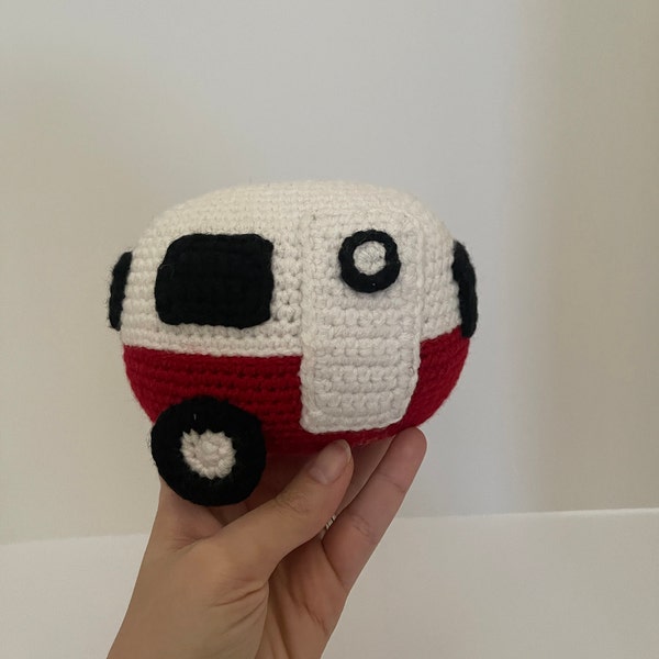 CROCHET PATTERN - CAMPER Trailer/ Amigurumi / Stuffed Doll / Easy ...