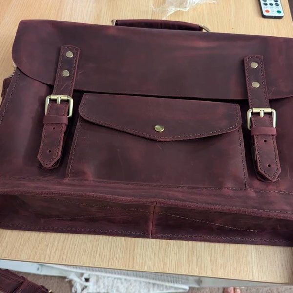 Custom Laptop Bag, Personalized Laptop Bag, Leather Laptop Bag, 15 ...