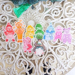 Creepy Eyes Sticker Sheet/creepycute/kidcore/weirdcore/dreamcore ...