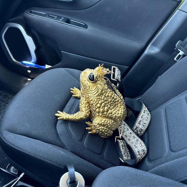 FREAKY Frog Backpack- Frob Zombie - Etsy