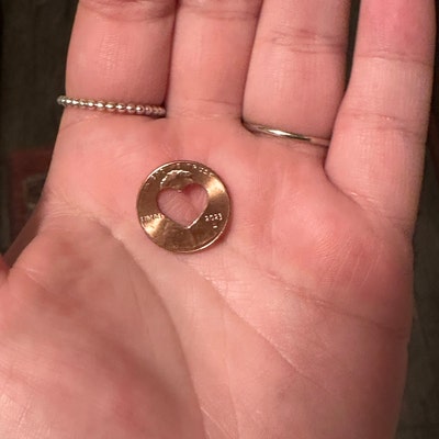 Lucky Penny With Smiley Face Cut Out - Etsy