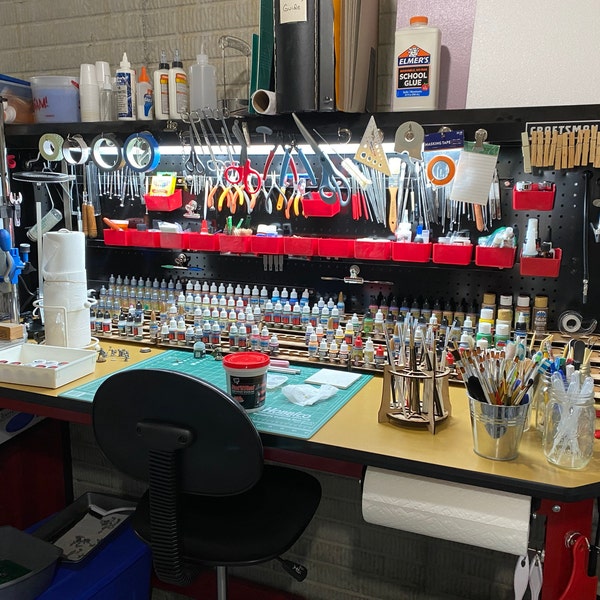 40 Bottle Vallejo/army Painter Modular Paint Rack - Etsy