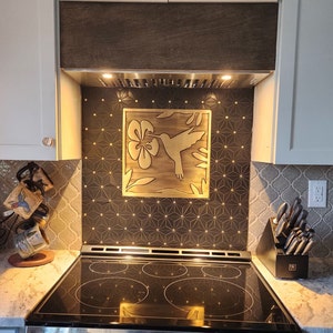 Beautiful, Unique Backsplash With Nature Set of 29 Handmade Tiles 100% ...