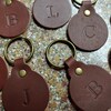 Circle Key Chain. Key Fob. Key Chains. Monogram Keychain Keychain ...