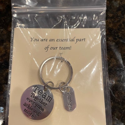 Team Gift Keychain, Employee Appreciation Gift, Employee Gift, Coworker ...