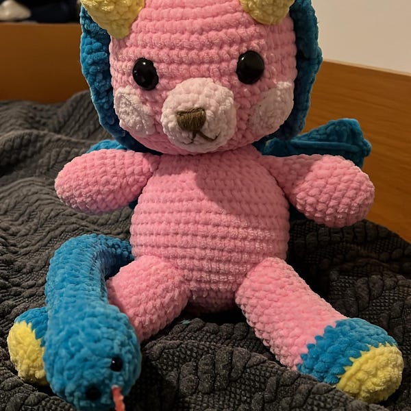 Chimera-san — Amigurumi Crochet Pattern - Etsy