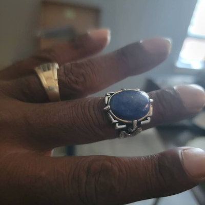 Silver Seal of Solomon Ring , Star of David Ring , Solomon Signet Ring ...