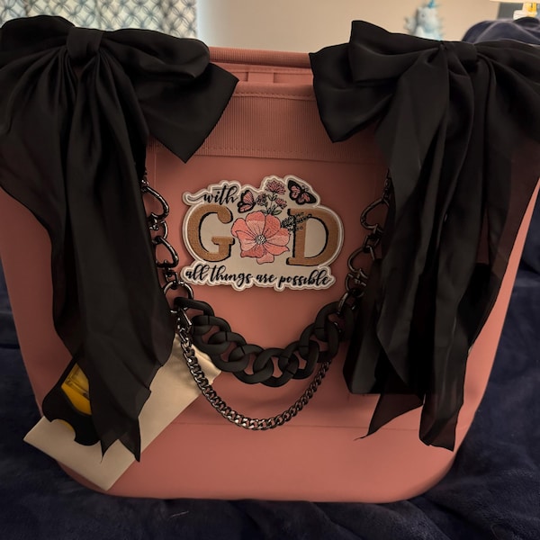 Chunky Purse Strap - Novelty Bag Chain - Gray & Gunmetal Handbag Chain ...