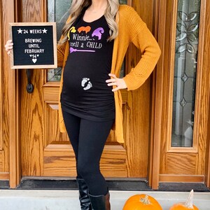 Hocus Pocus Maternity Pregnancy Annoucement Hocus Pocus | Etsy