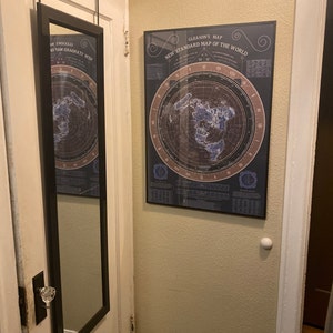 HD Remastered Gleason's New Standard Map of the World 2023 Flat Earth ...