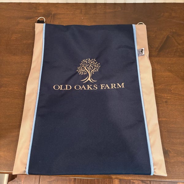 Economy Tack Stall Drapes, Tack Stall Front, Drape With Door, Zippered ...