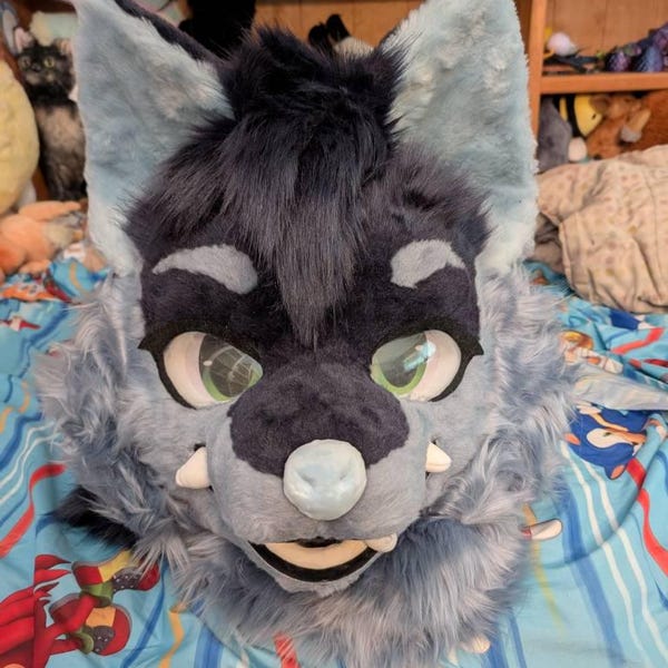 Ocean Horned Dragon Fursuit Paw,patchwork Dragon Paws,furry Nails,four ...